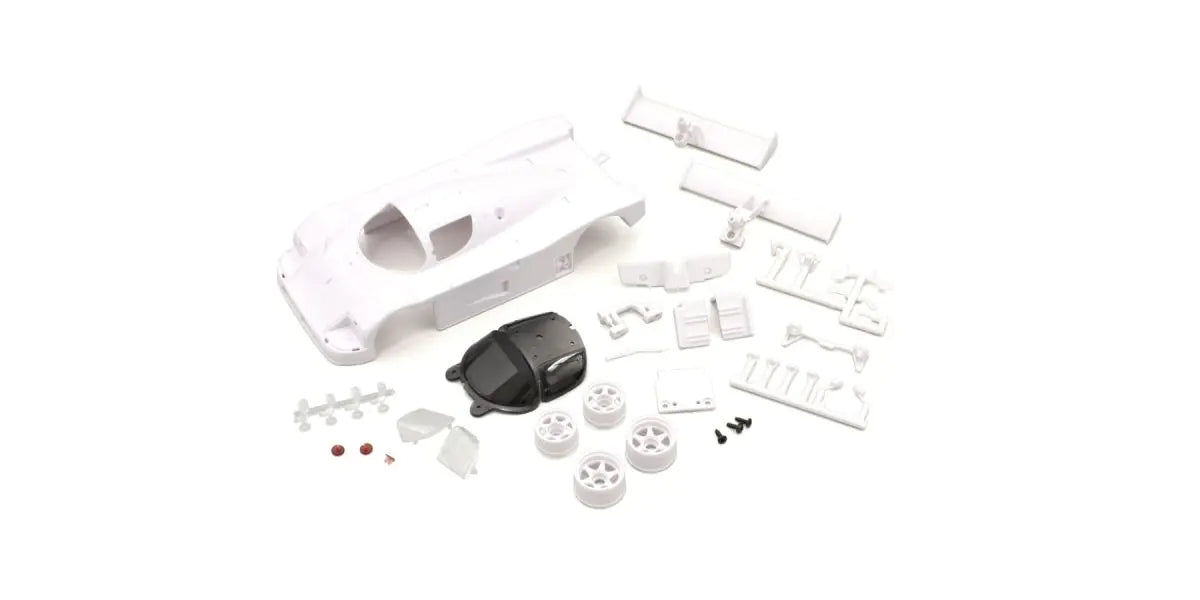 KYOSHO MINI-Z Sauber Mercedes C9, MINI-Z (WHITE BODY SET + Rims RWD) M ...