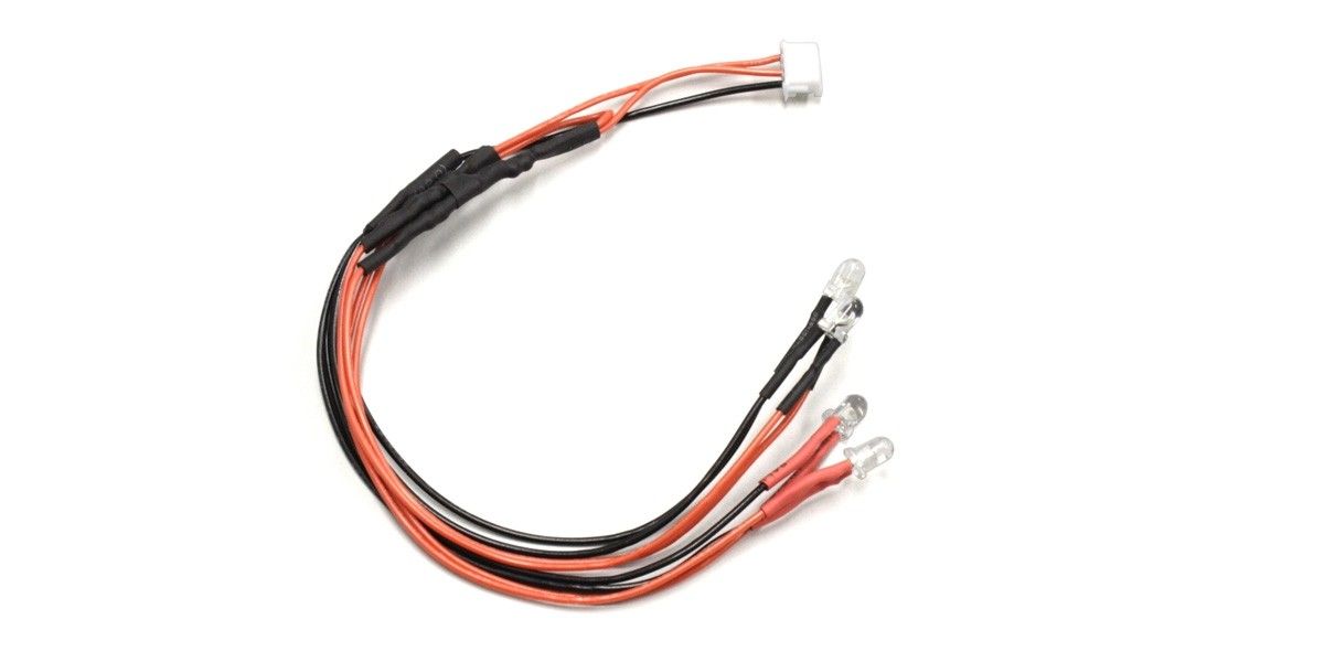 KYOSHO MINI-Z, LED LIGHT UNIT SET CLEAR & RED For ICS Connector, MZW43 ...
