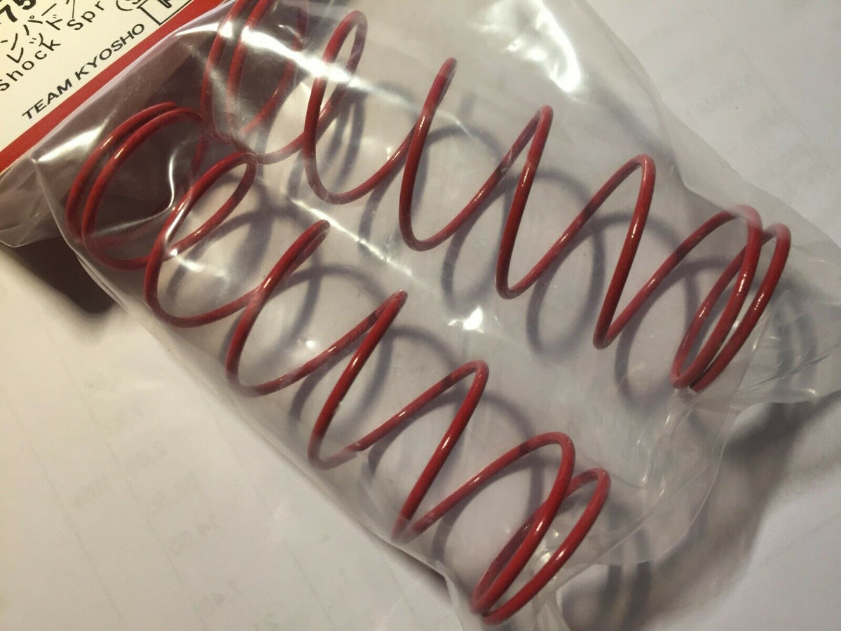 KYOSHO INFERNO MP11 MP10 MP9, FRONT RED SPRINGS 70mm, IF350-7515, IFS0 ...